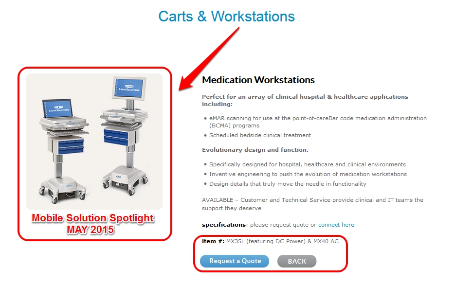 Medication Workstation – Mobile Solution Spotlight – American River Medical