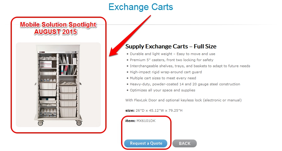 Supply Exchange Cart – Mobile Solution Spotlight – American River Medical